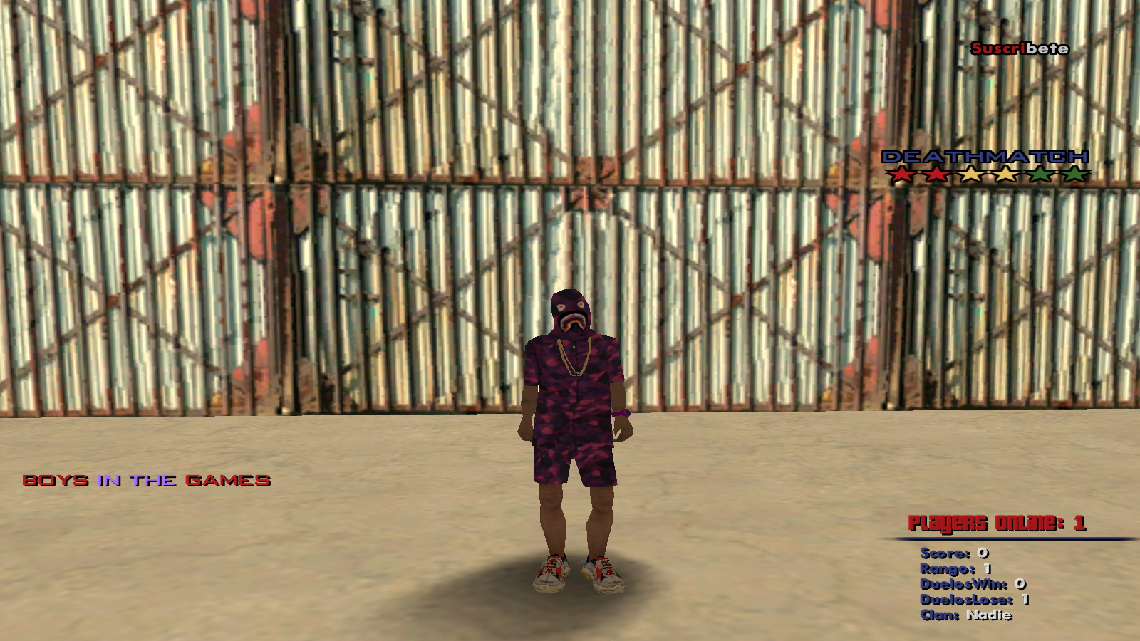 Boys in the Games: PACK de SKINS #3 para GTA SAN ANDREAS/SAMP/MTA