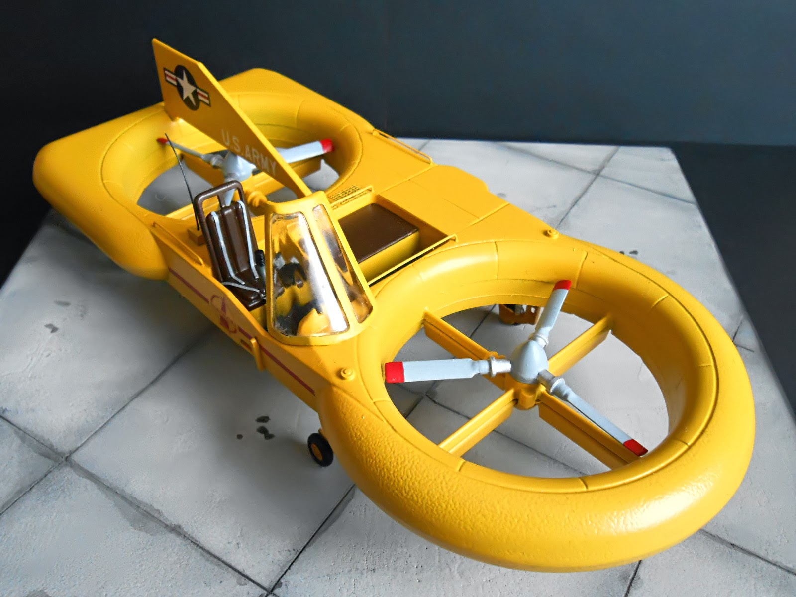 Le Piasecki Model 59K "Skycar" Flying Jeep.