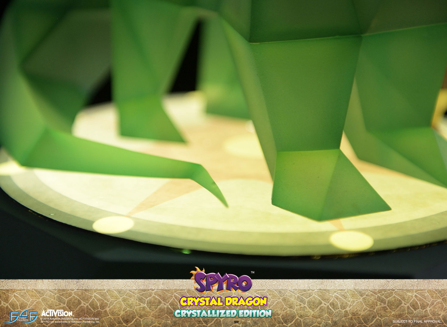 Spyro the Dragon - Crystal Dragon Statue (First 4 Figures)