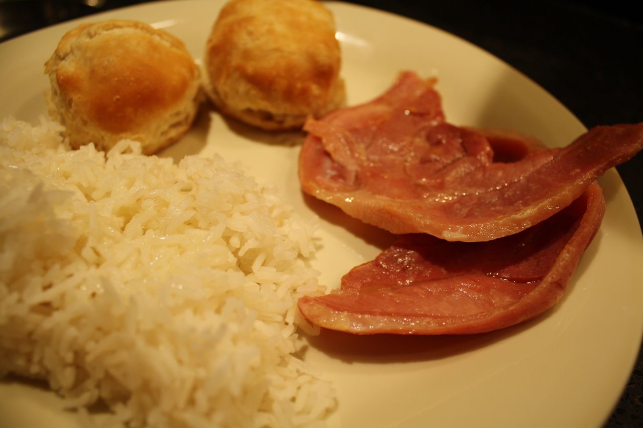 The Roediger House: Meal No. 433: Country Ham Breakfast