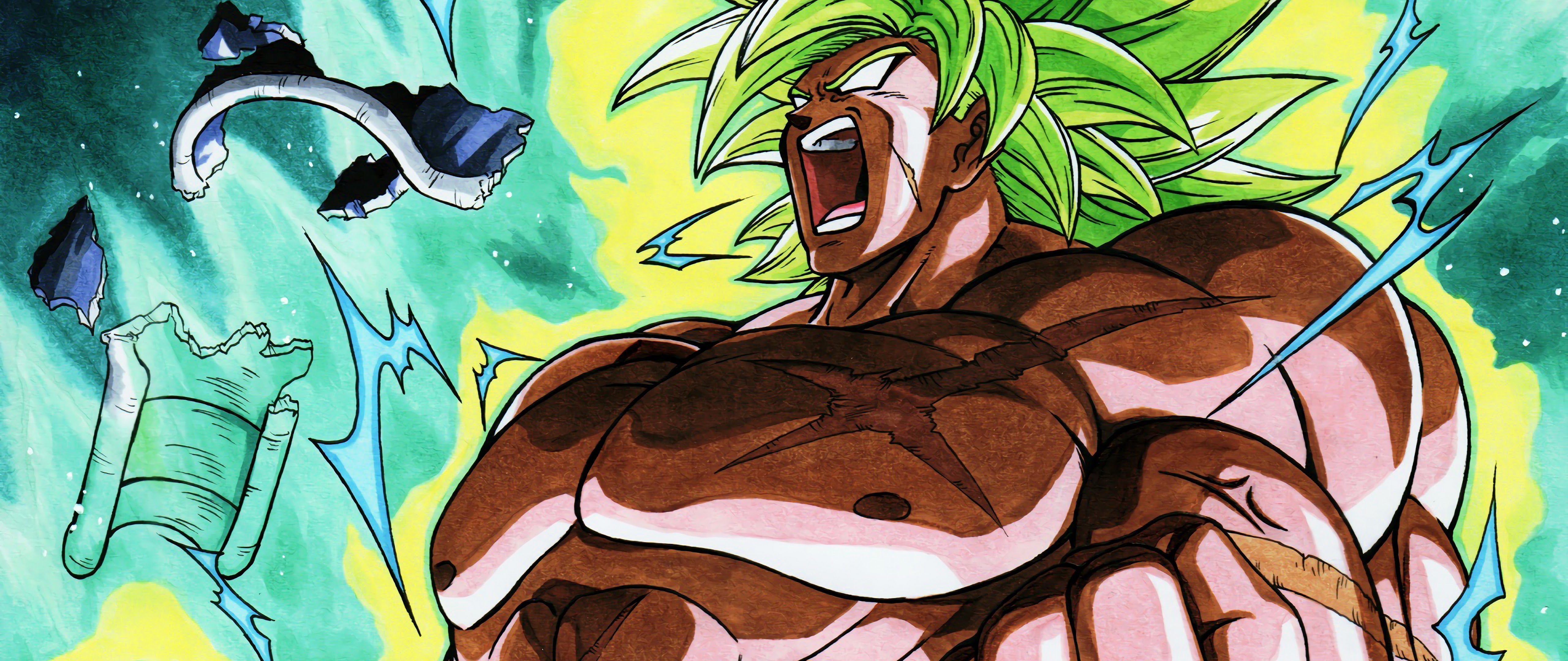 Broly Legendary Super Saiyan Wallpaper