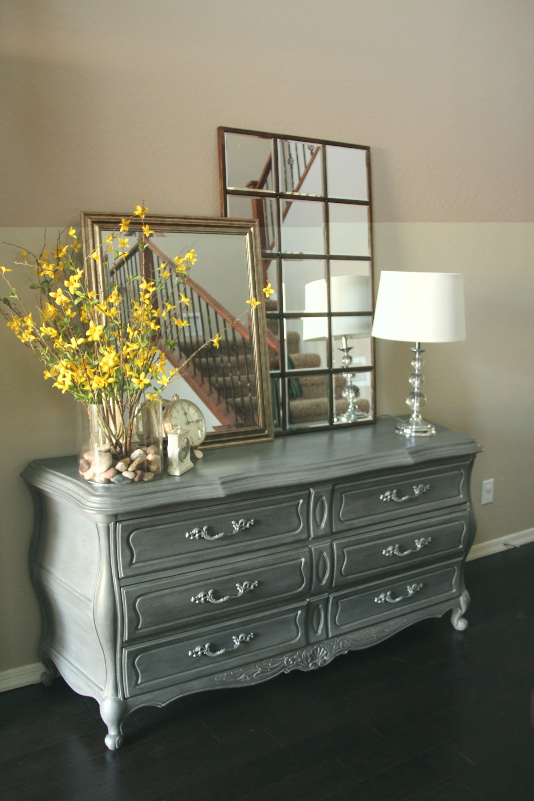 New to You: Antique French Gray Dresser