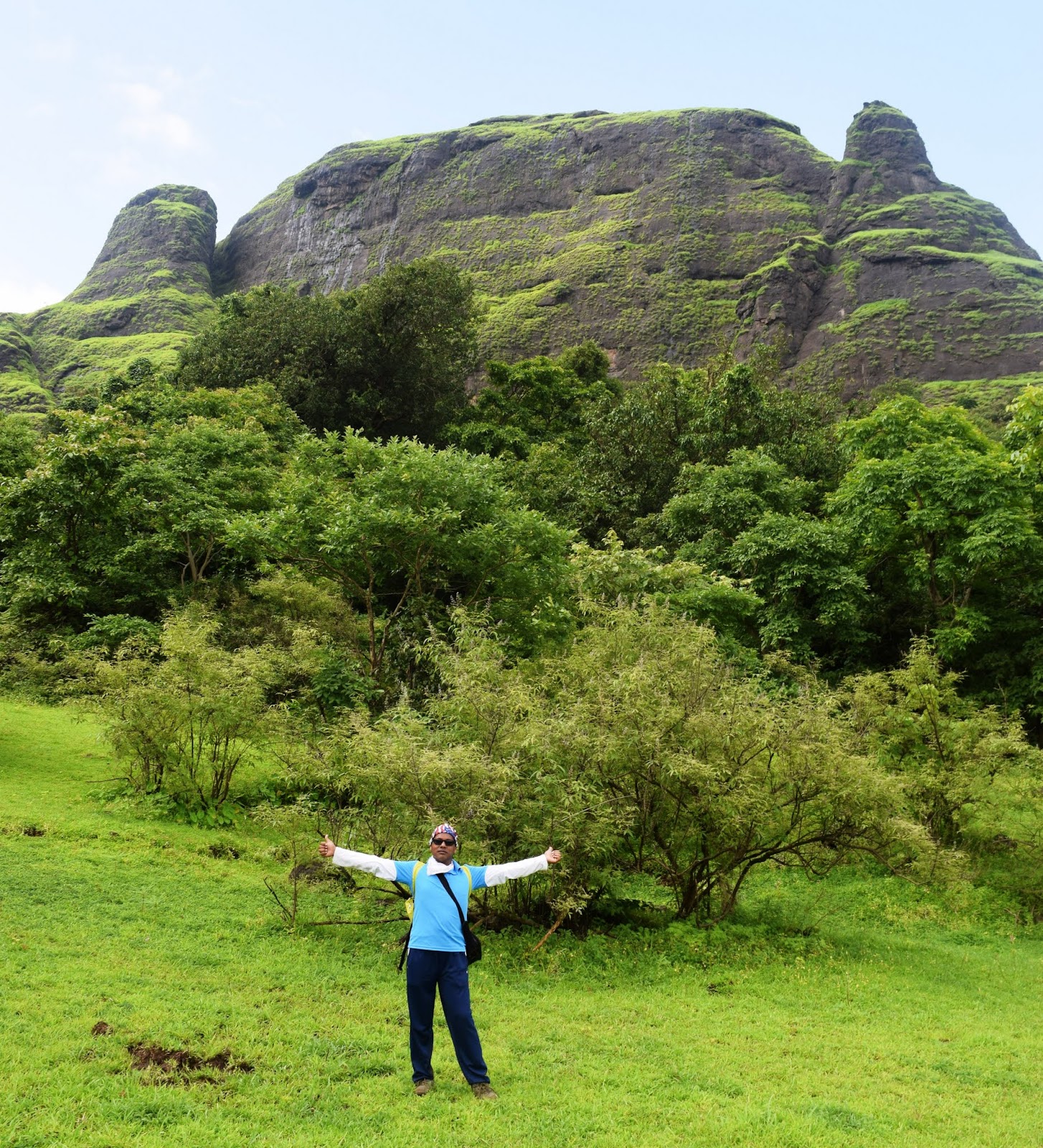 # 18 Trek to Manikgad fort on 23rd August 2015