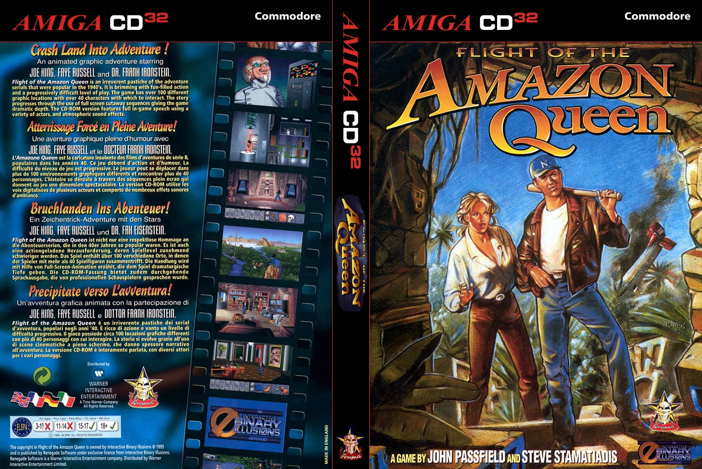 Indie Retro News: Flight of the Amazon Queen - Classic Adventure for ...