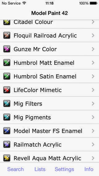 News From The Front: Model Paint 42 - A database of over 4000 paints ...