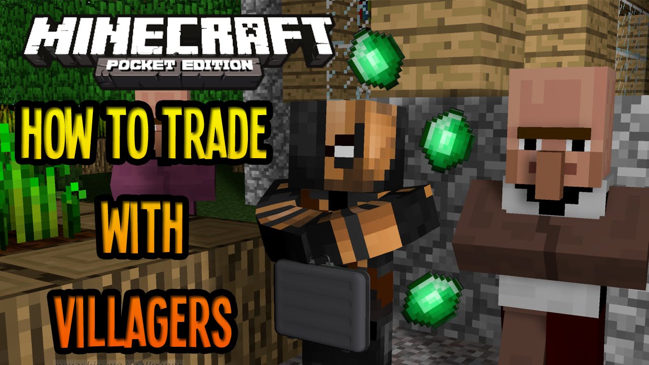 Trading With Villager | Explore Minecraft