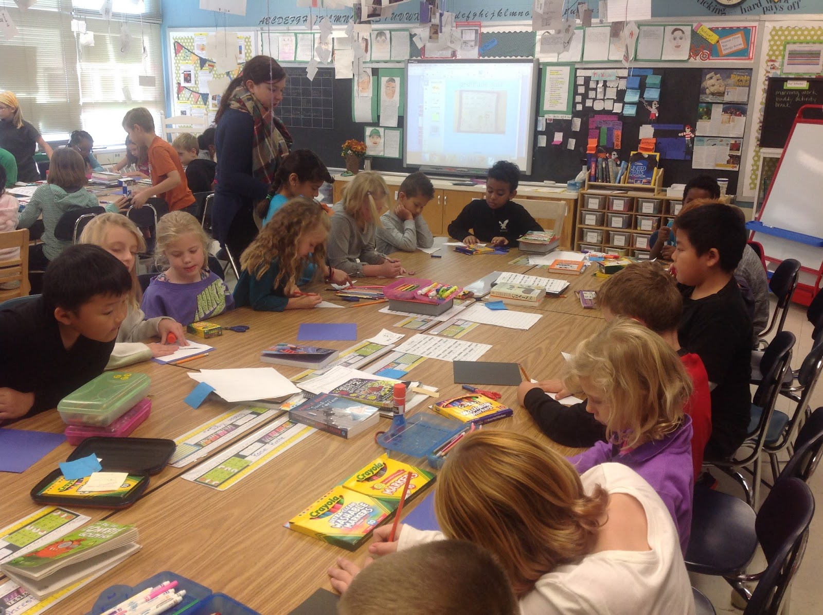 Room 108 Happenings: Buddy Classroom Event