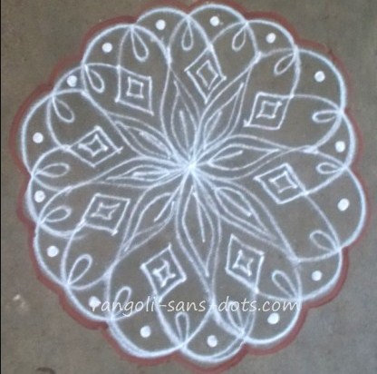 Free hand rangoli designs - mandala art