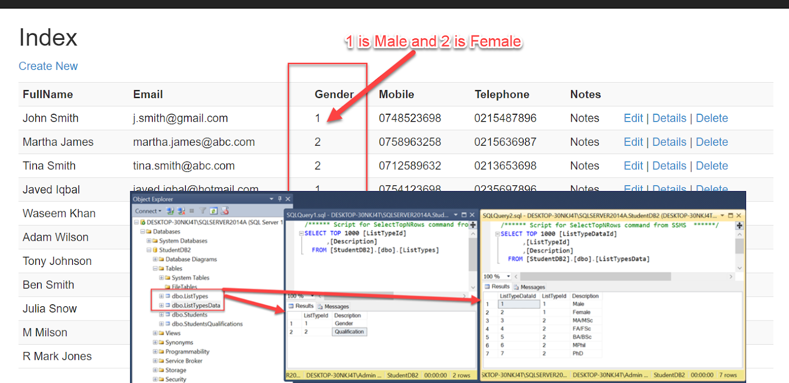 How To Join Two Lists Using Linq Method Join The Asp Forums