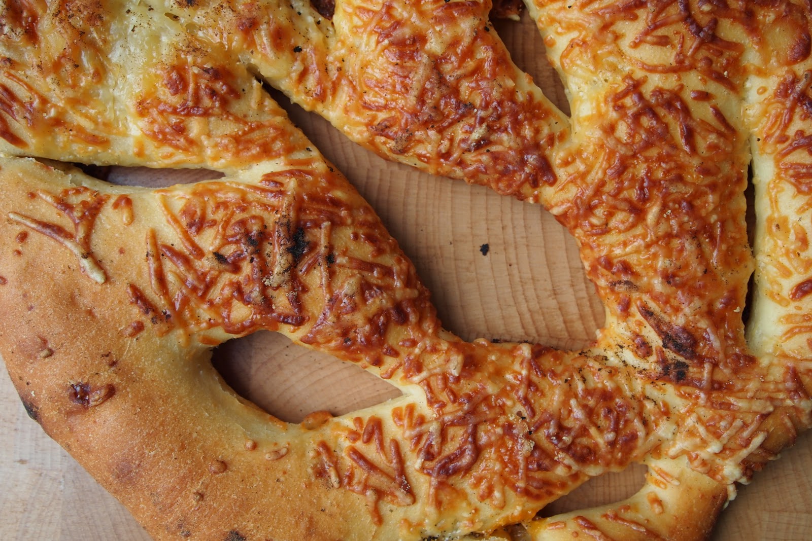Fresh from the Oven, French Hearth Bread and Three Cheese Fougasse