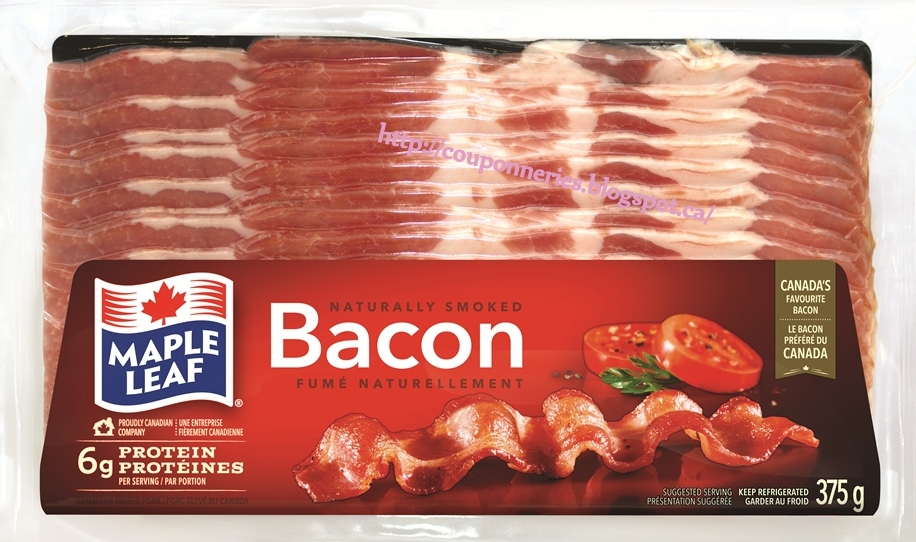 Coupons Et Circulaires 2 99 Bacon Maple Leaf