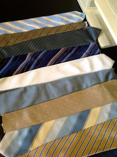 The Creative Cubby: Preppy Projects Week: Tie Pillow