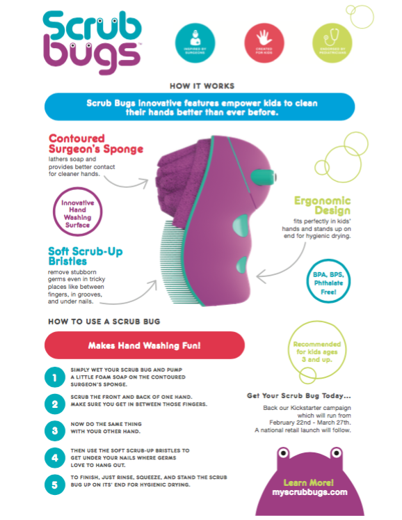 Fight Germy Hands with Scrub Bugs - C'est La Vie