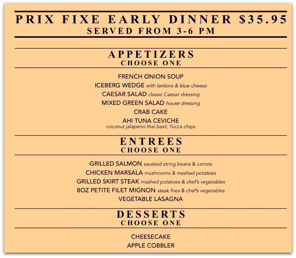 Tudor City Confidential: TUDOR CITY STEAKHOUSE Prix Fixe Deals