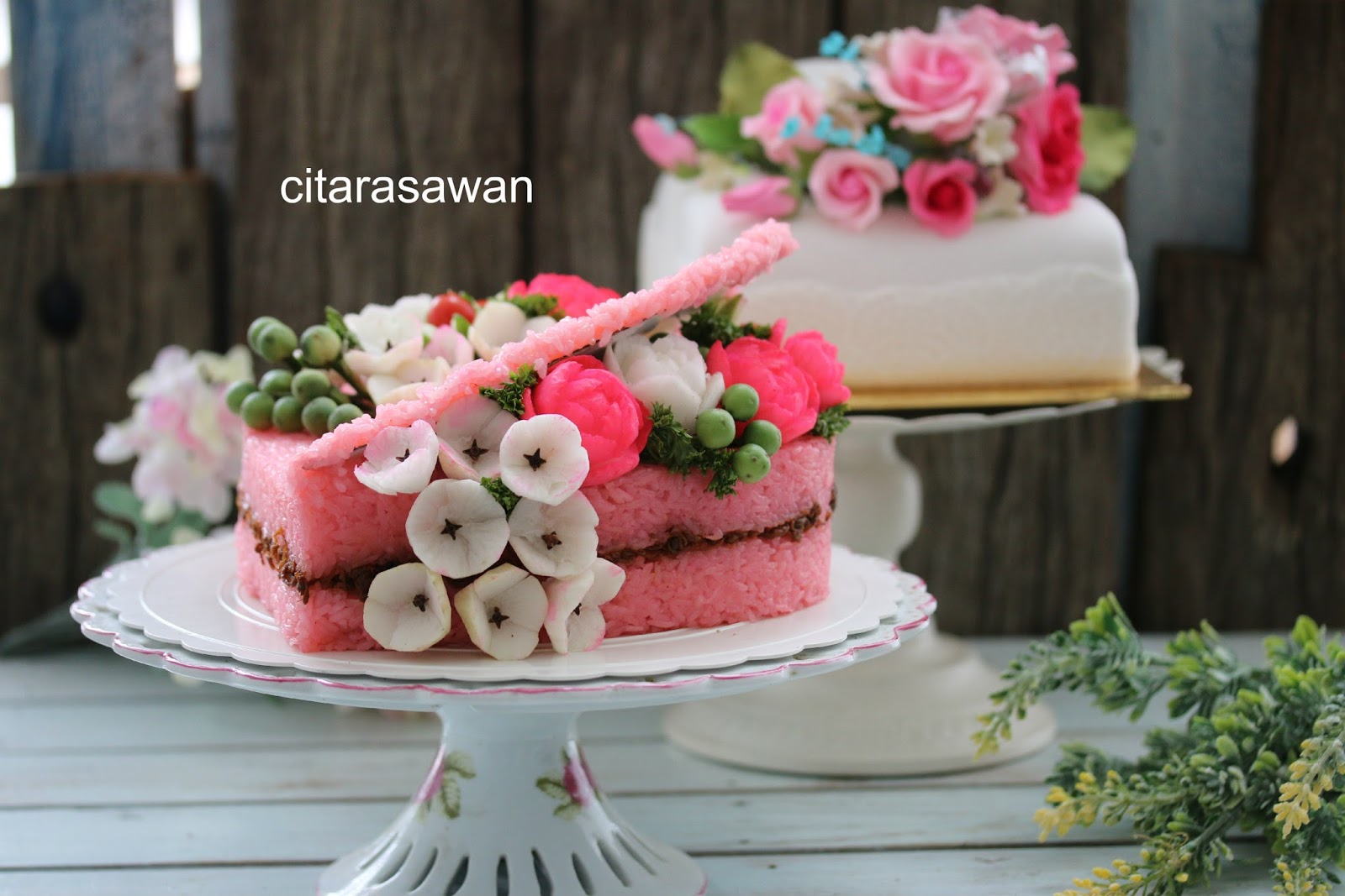 Pulut Kuning Berhias atau Pulut Pink Berhias .. ~ Must Read!