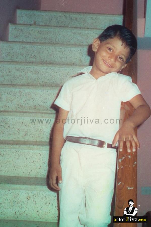 Actor Jiiva (Jeeva) Childhood Pics