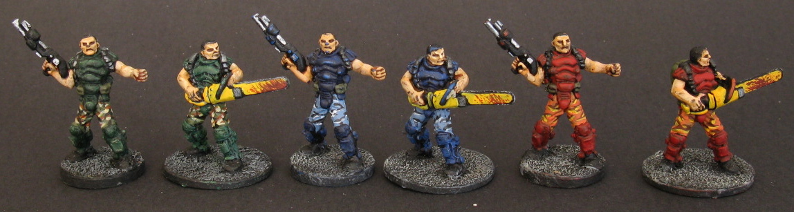 Wargaming with Barks: Doom! Boardgame figures