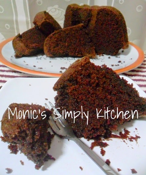 Cake Coklat Moist (Tanpa Mixer) - Monic's Simply Kitchen