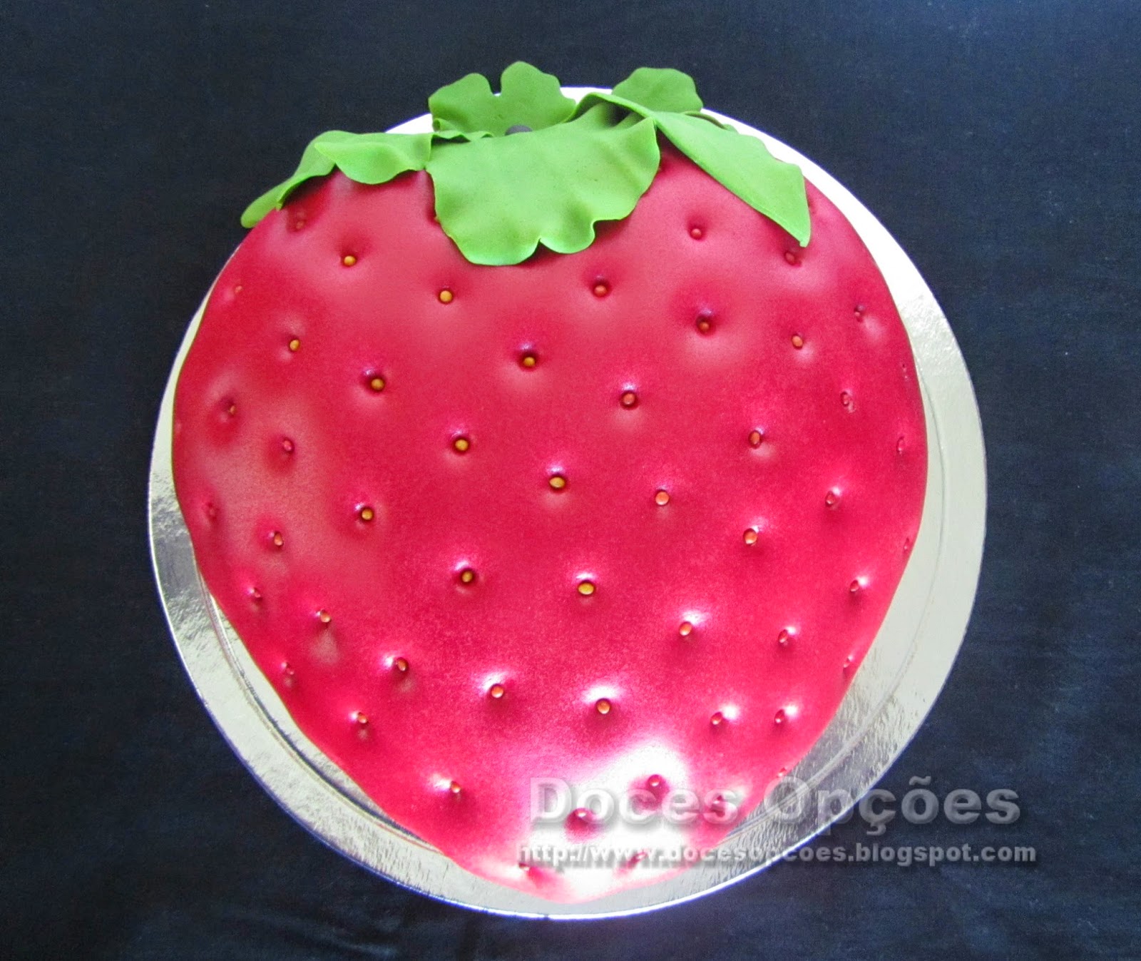 Doces Opções: Bolo Morango