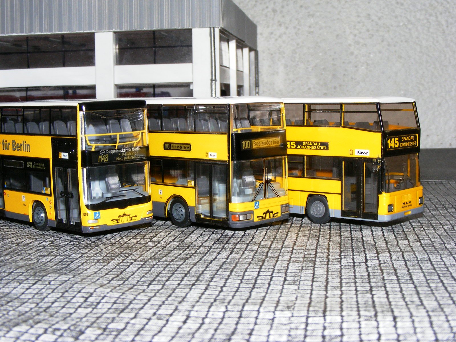 PORTUGAL BUSES DESIGN: BVG - MAN Doppeldecker Bus