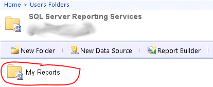 IT Help and Advice: SSRS: Creating a "Shared Reports" folder in ...