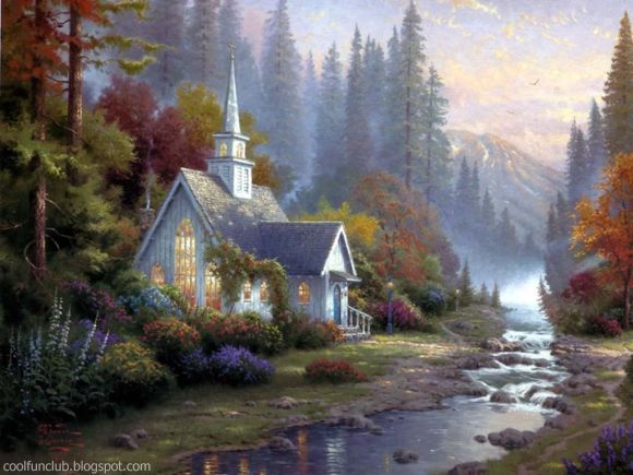 .: Paintings by Thomas Kinkade