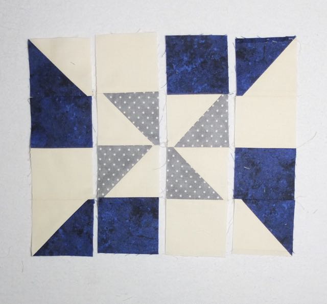 Neighborhood Quilt Club: Double Pinwheel – Quilt Block Tutorial