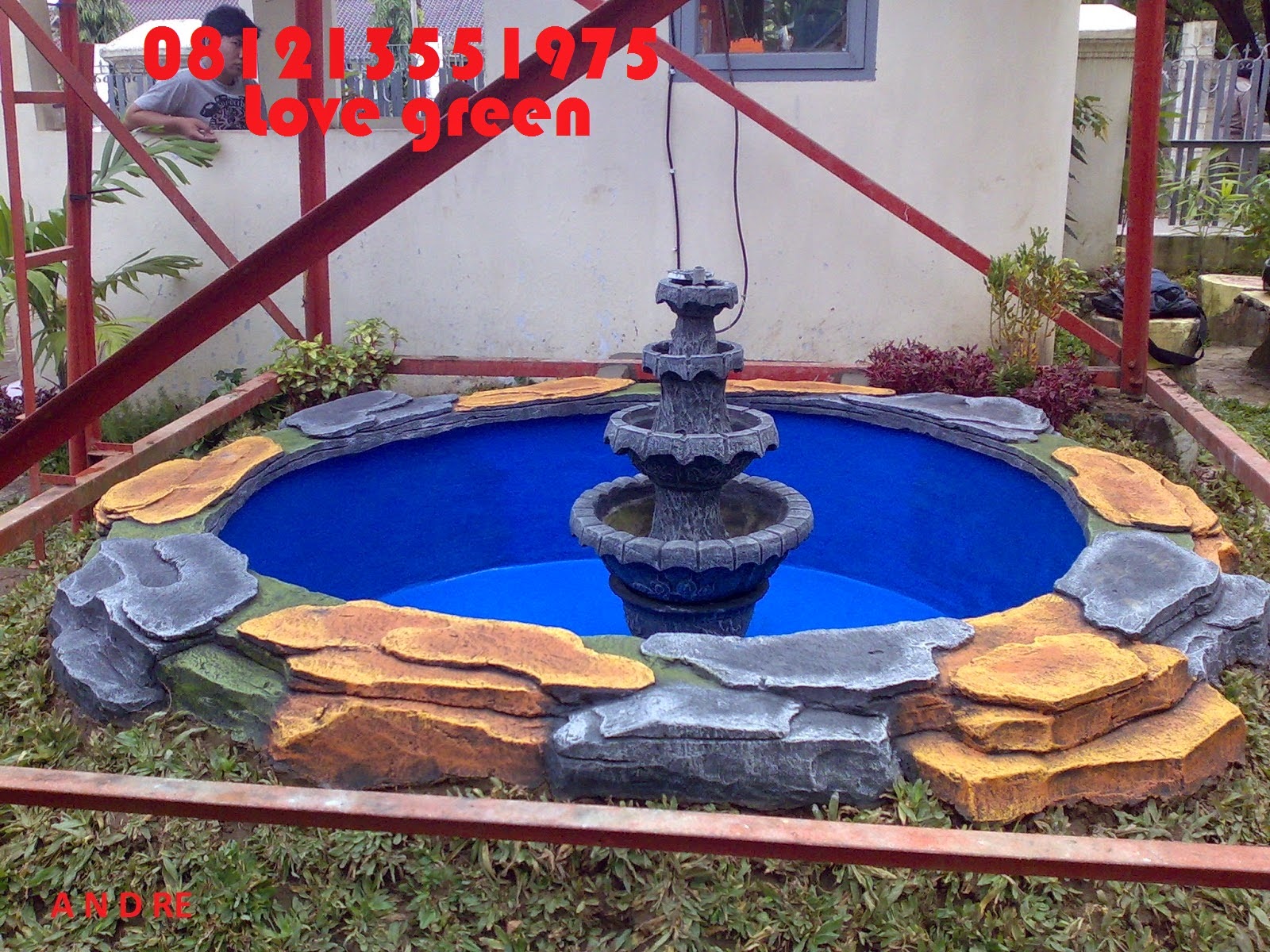 KOLAM IKAN HIAS|KOLAM MINIMALIS|KOLAM IKAN AIR MANCUR|JASA KOLAM HIAS ...