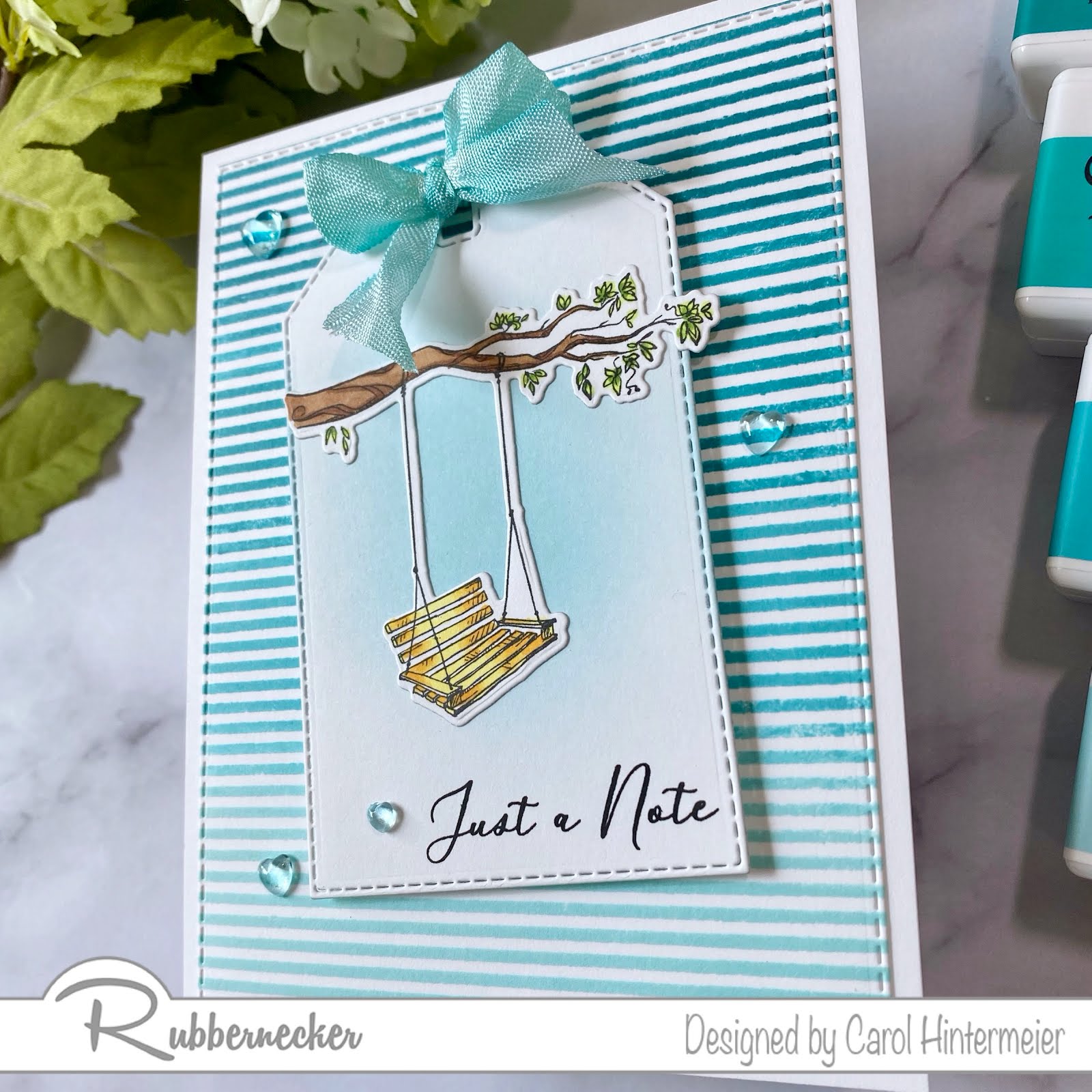 Crafting By Carol: One Sweet Stamp, Three Ways | Rubbernecker Stamps