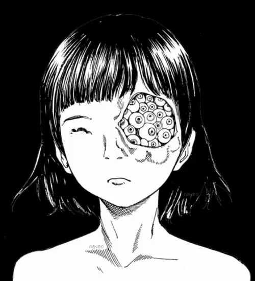 RPG, manga , quadrinhos , cultura em geral: Junji Ito gifs de Horror ...