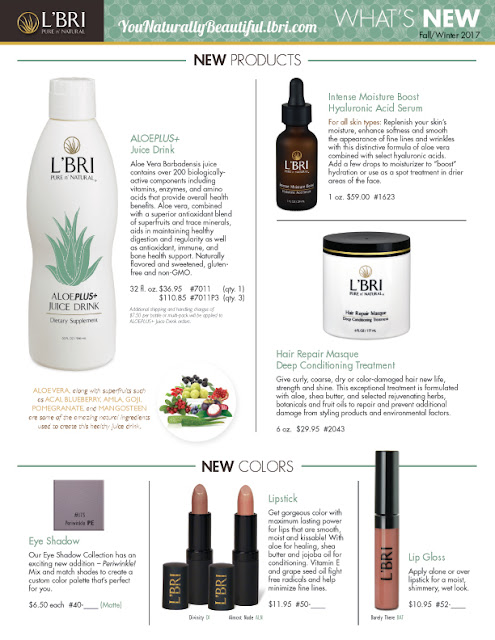 You Naturally Beautiful: New L'BRI products have been released!