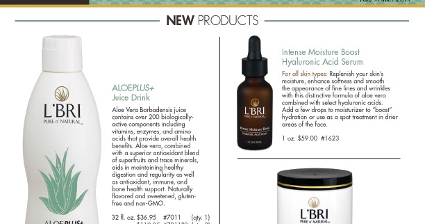 You Naturally Beautiful: New L'BRI products have been released!