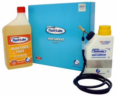 Utilisez Flashlube pour la lubrification des soupapes.