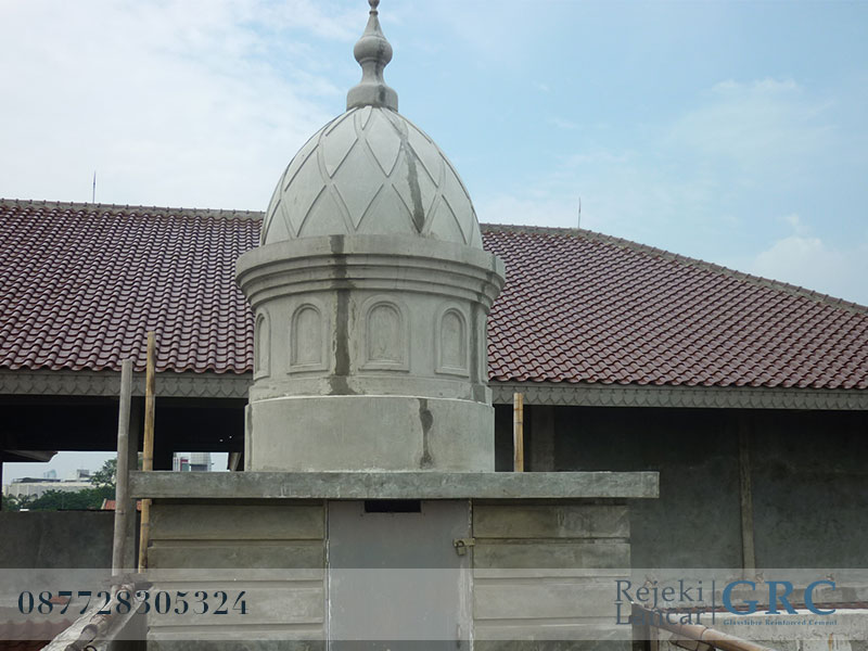 Foto Galeri Contoh Kubah Masjid GRC, Menara GRC, Krawangan GRC
