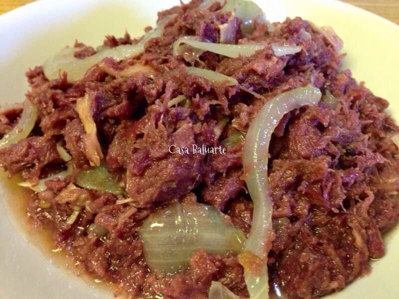 Casa Baluarte Filipino Recipes: Cooking Corned Beef