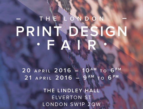 print & pattern: TRADE SHOW - london print design fair