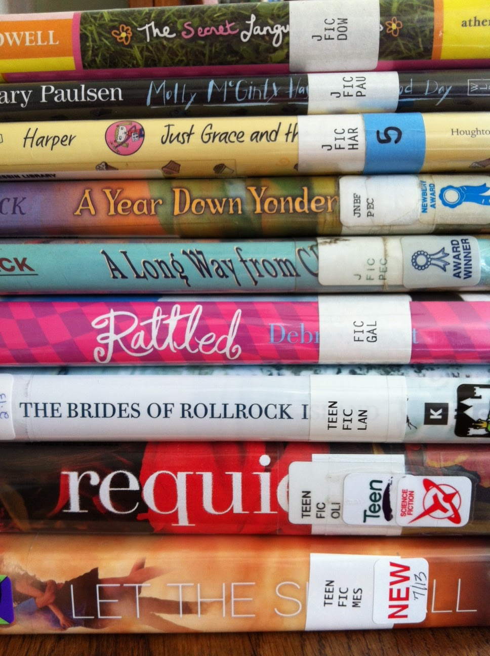 Sharon wrote: Today's Library Loot, and the Amazing Effects of a ...