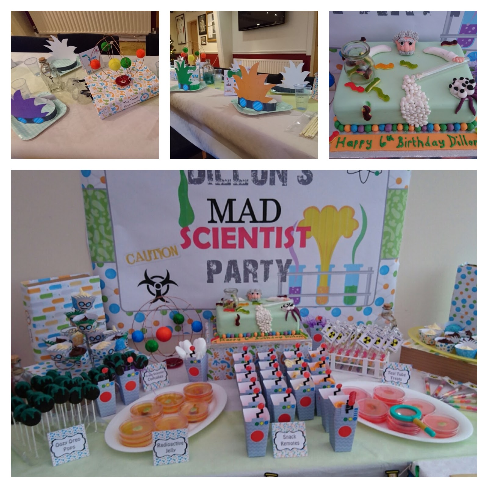 Wendy's Printable Party: Dillon's Crazy Mad Scientist Party!!