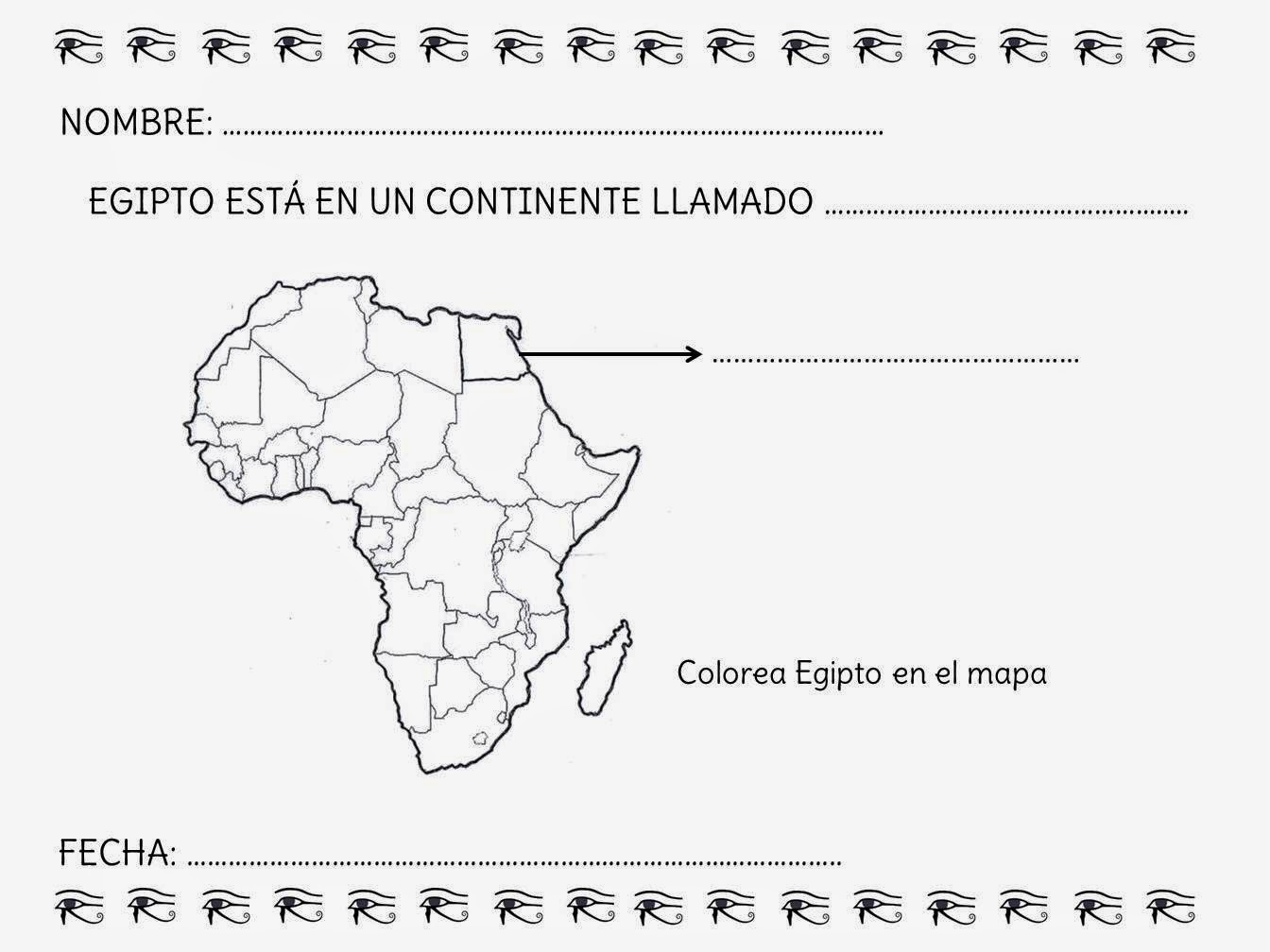 Mi Mundo Infantil: PROYECTO EGIPTO