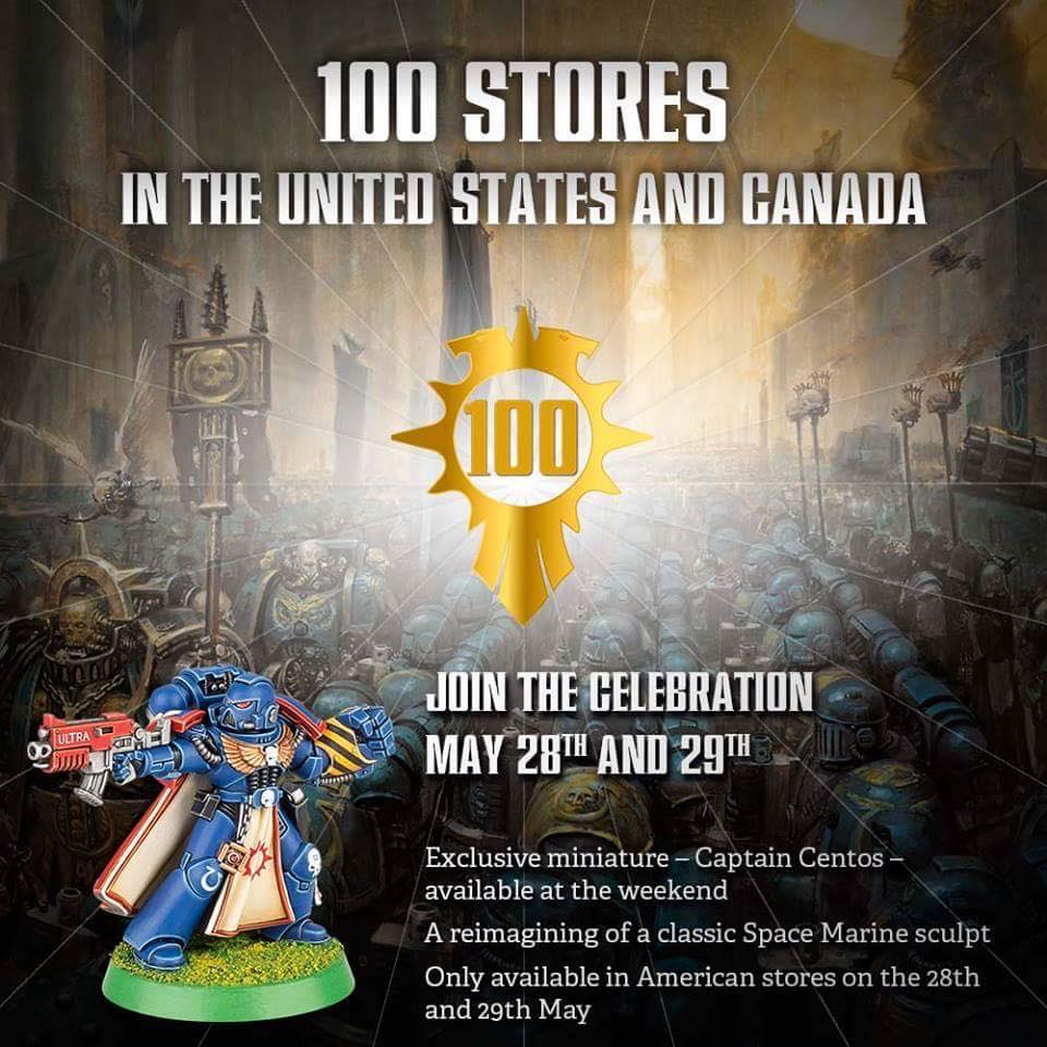 Limited Edition Warhammer models: Warhammer Promotion - 100th US store ...