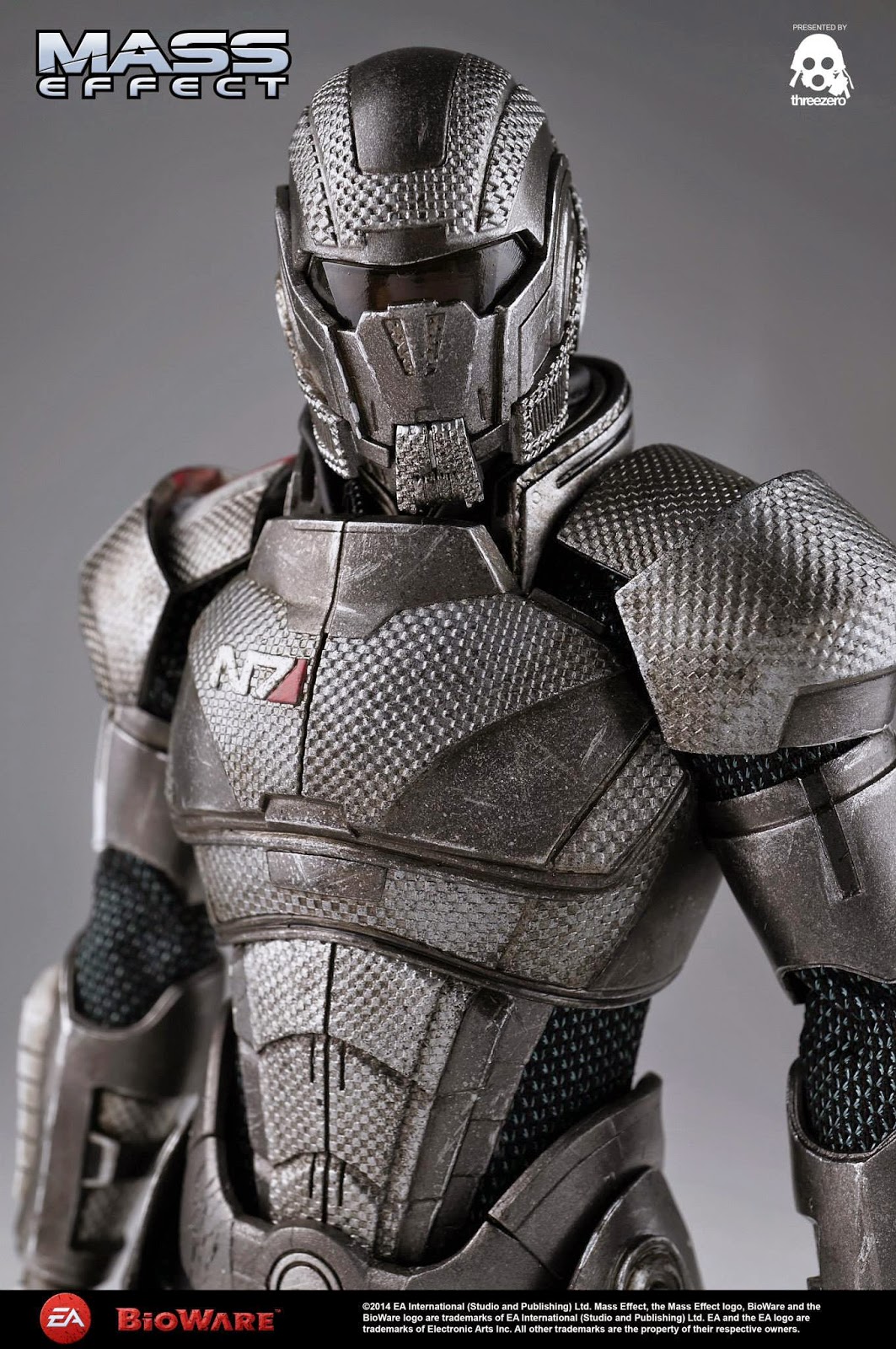 toyhaven: ThreeZero 1/6 scale Mass Effect 3 John Shepard 12-inch ...