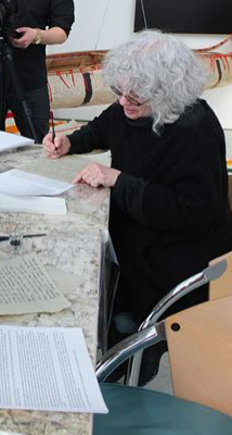 Mail-Artists Selfportraits: Susan Gold - USA (2015)