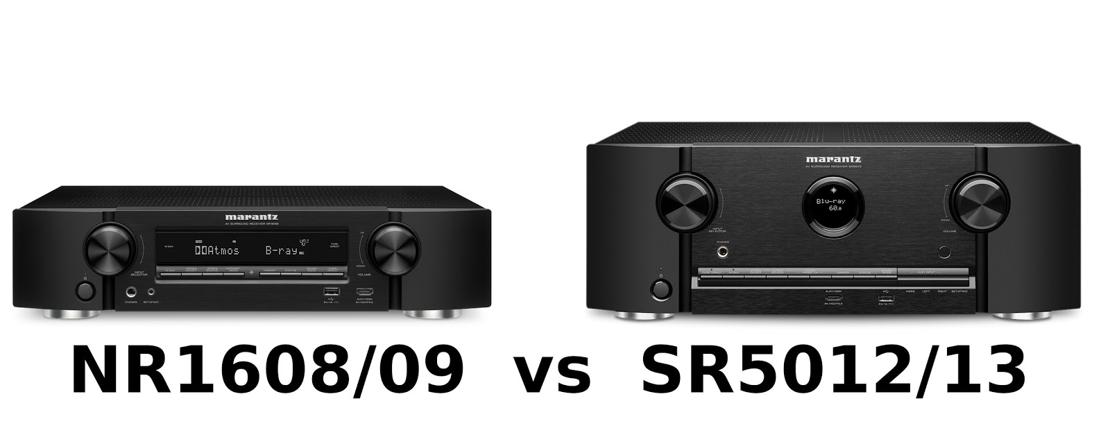 Marantz NR1608 vs NR1609 vs SR5013 Review - A/V Receivers