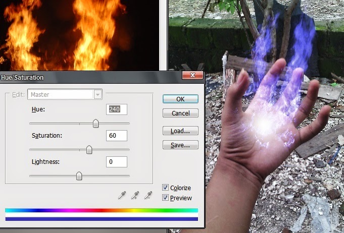 Cara Edit Efek Terbakar Api Menggunakan Photoshop | Psd48