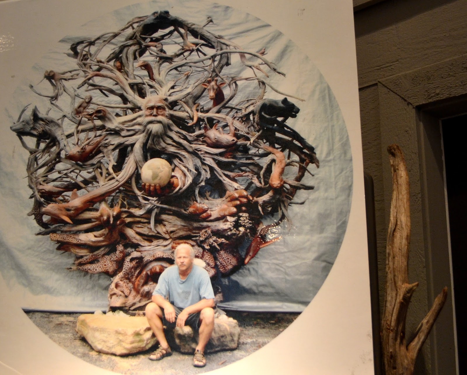 My Paisley World: Amazing Driftwood Sculptures at Baliker Gallery