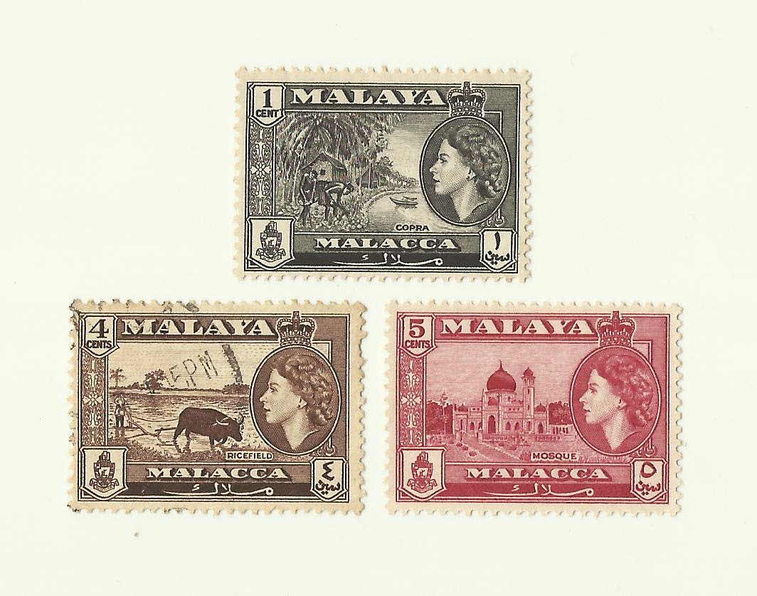 mizan matawang dan setem: Old Stamps Of British Malaya For The State Of ...