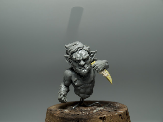 Eureka! miniature painting: Gnome Assassin Miniature Madness