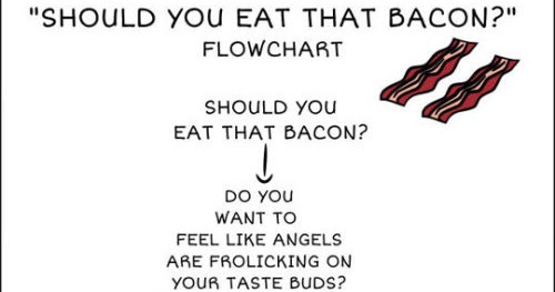 Visual Consumer: Bacon flowchart