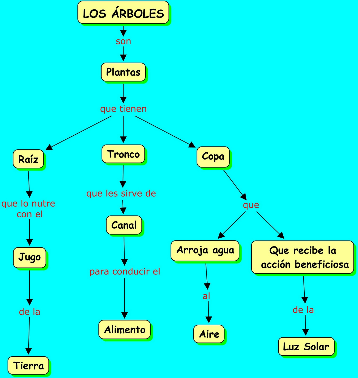 Yacqueline VILLARREAL Gin: Mapa Conceptual - Árboles