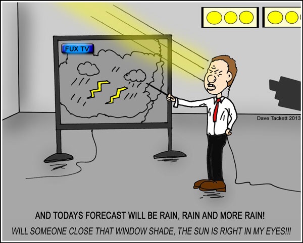 Don't trust the WEATHERMAN